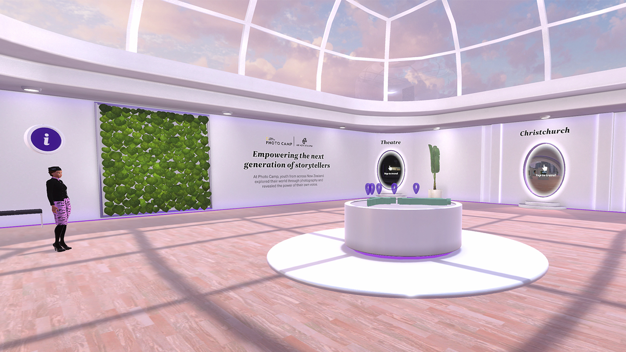 Photo Camp Virtual Gallery | Lobby | Spatial